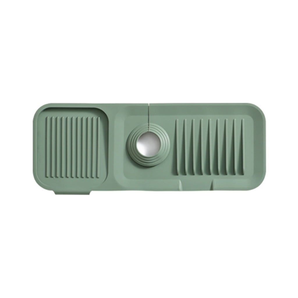 YIGSECU Faucets Water Catchers Mat Sink Drain Pad Countertop Protectors ...