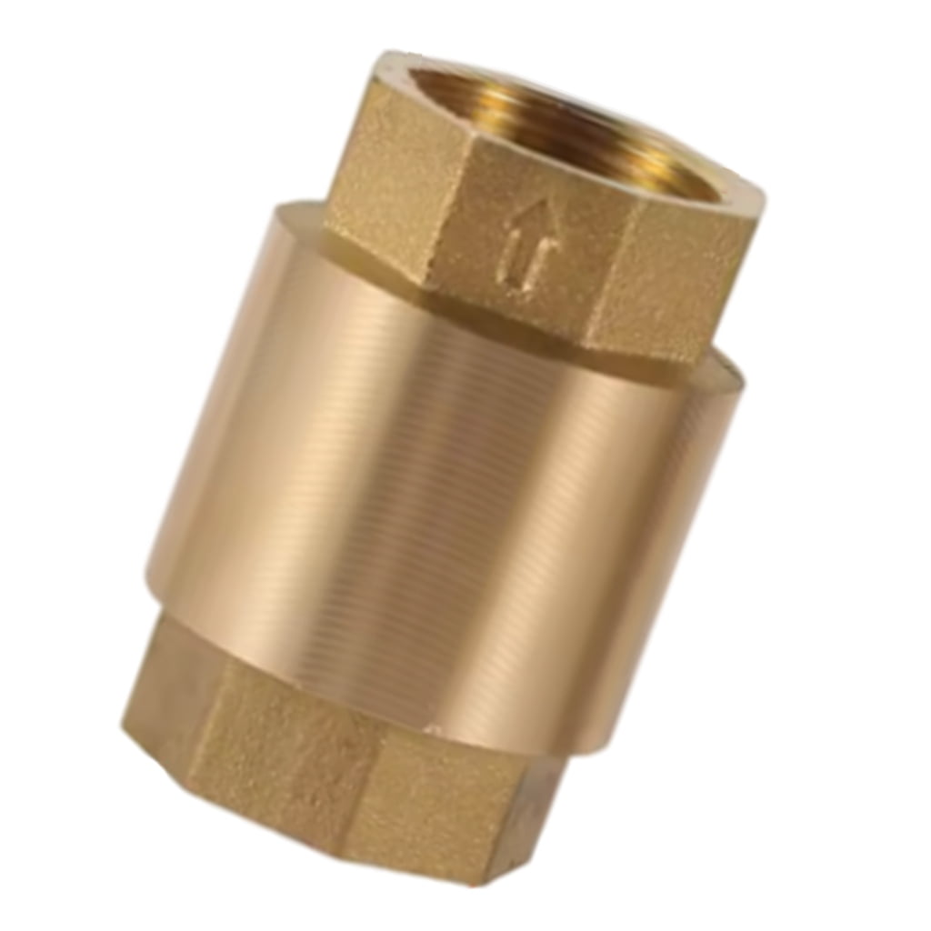YIGSECU Female Threaded Single Way Connector Non Return Valves Brass ...
