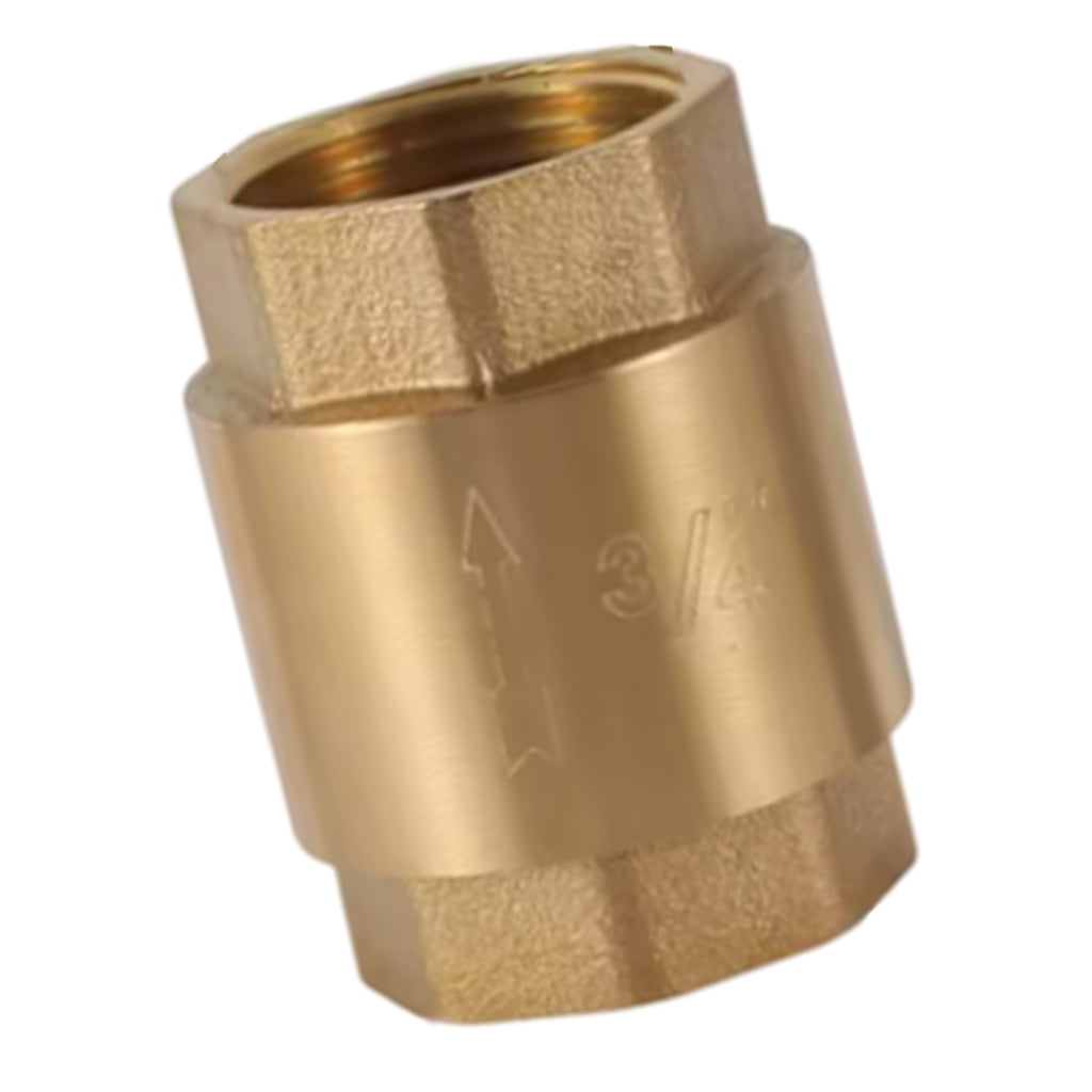 YIGSECU Female Threaded Single Way Connector Non Return Valves Brass ...