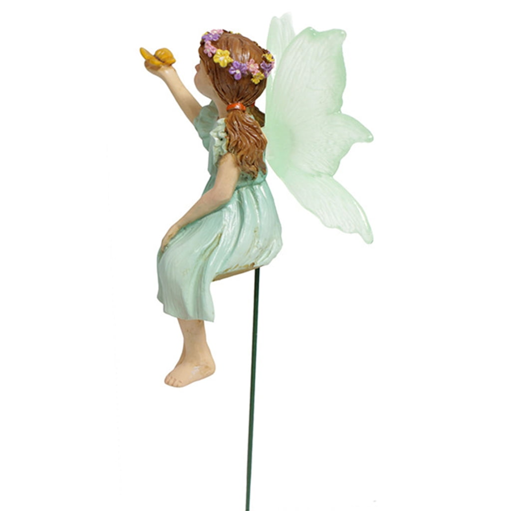 YIGSECU Figure Garden Stakes Enchanting Glowing Decors for Outdoor ...