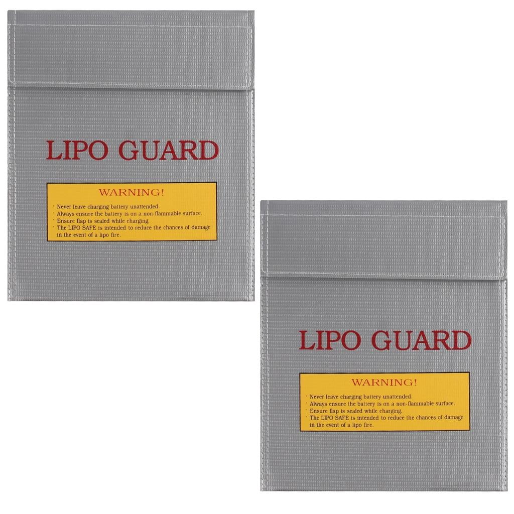 YIGSECU Fireproof Battery Protector Case Waterproof Fabric Construction ...