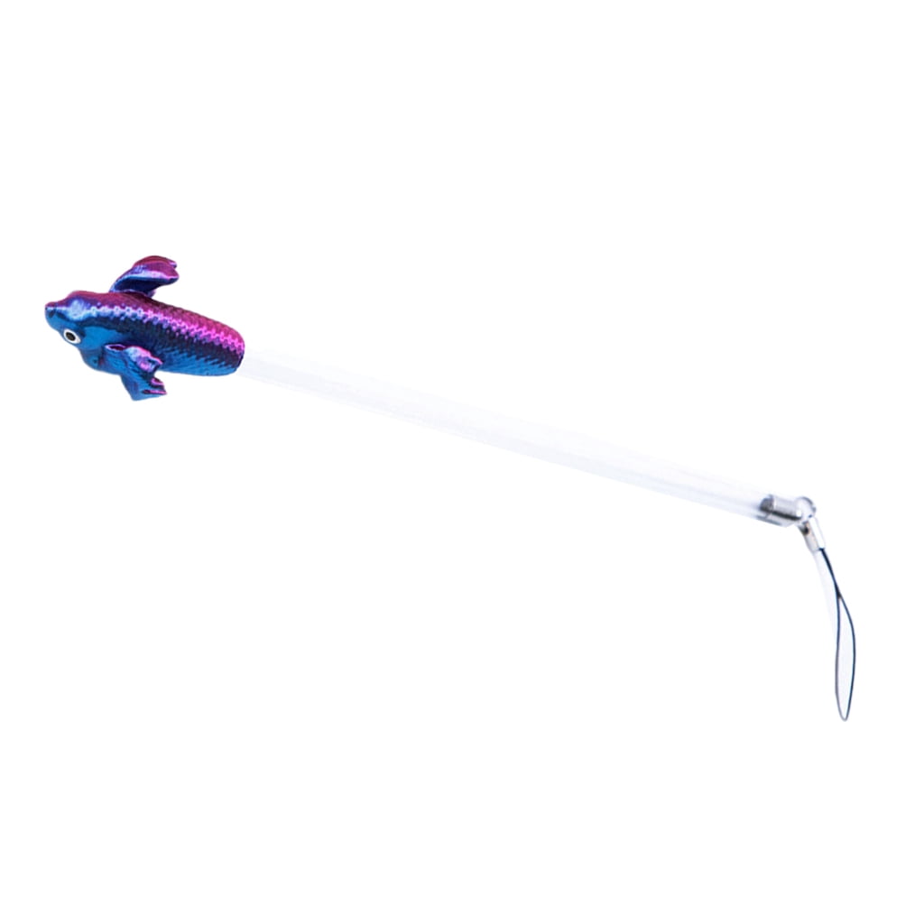 YIGSECU Fish Engagement Toy Betta Fish Tail Training Wand Betta Starter ...