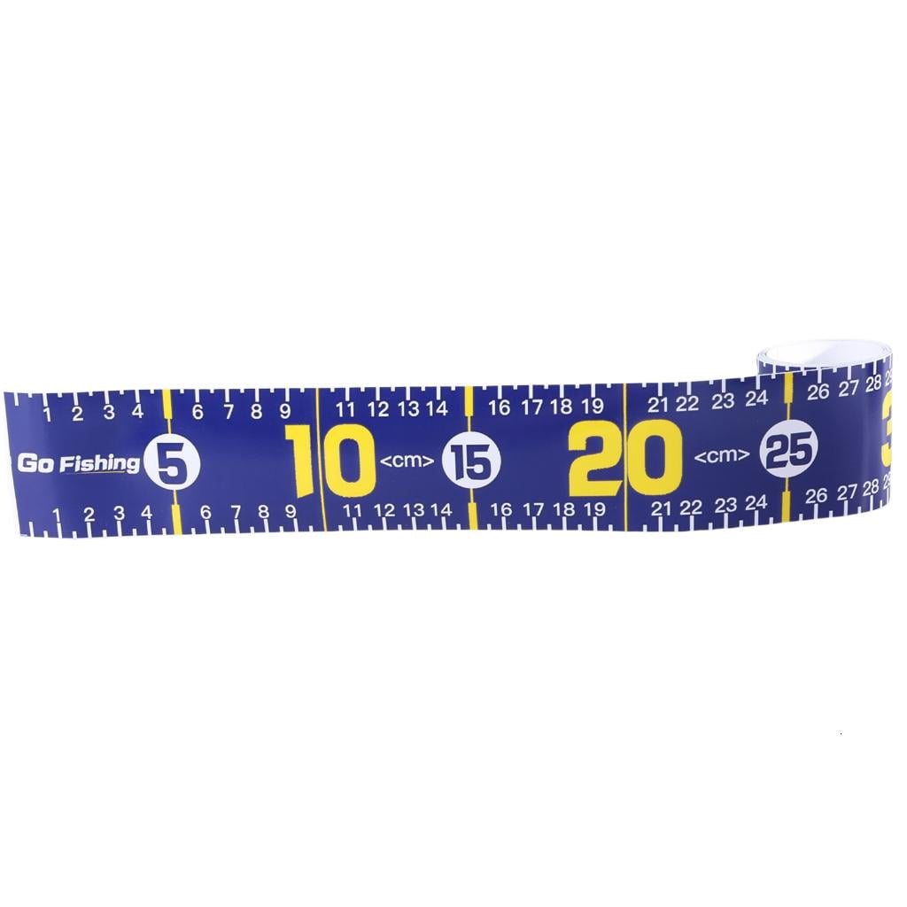 YIGSECU Fish Ruler Self Adhesive Fish Measuring Tape Sticker Boats ...