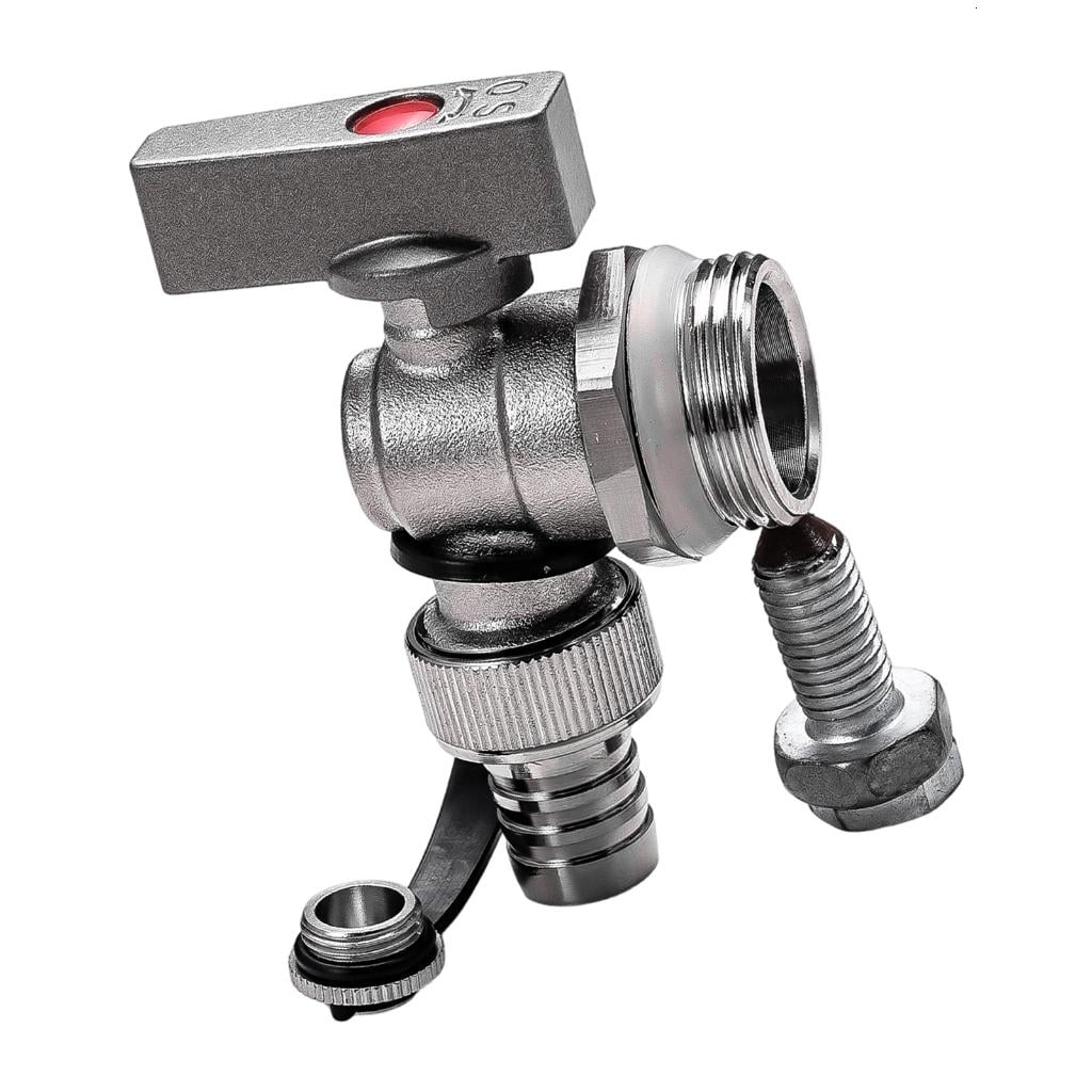 YIGSECU Floor Heating Drain Valves Water Divider Heating Radiator Water ...
