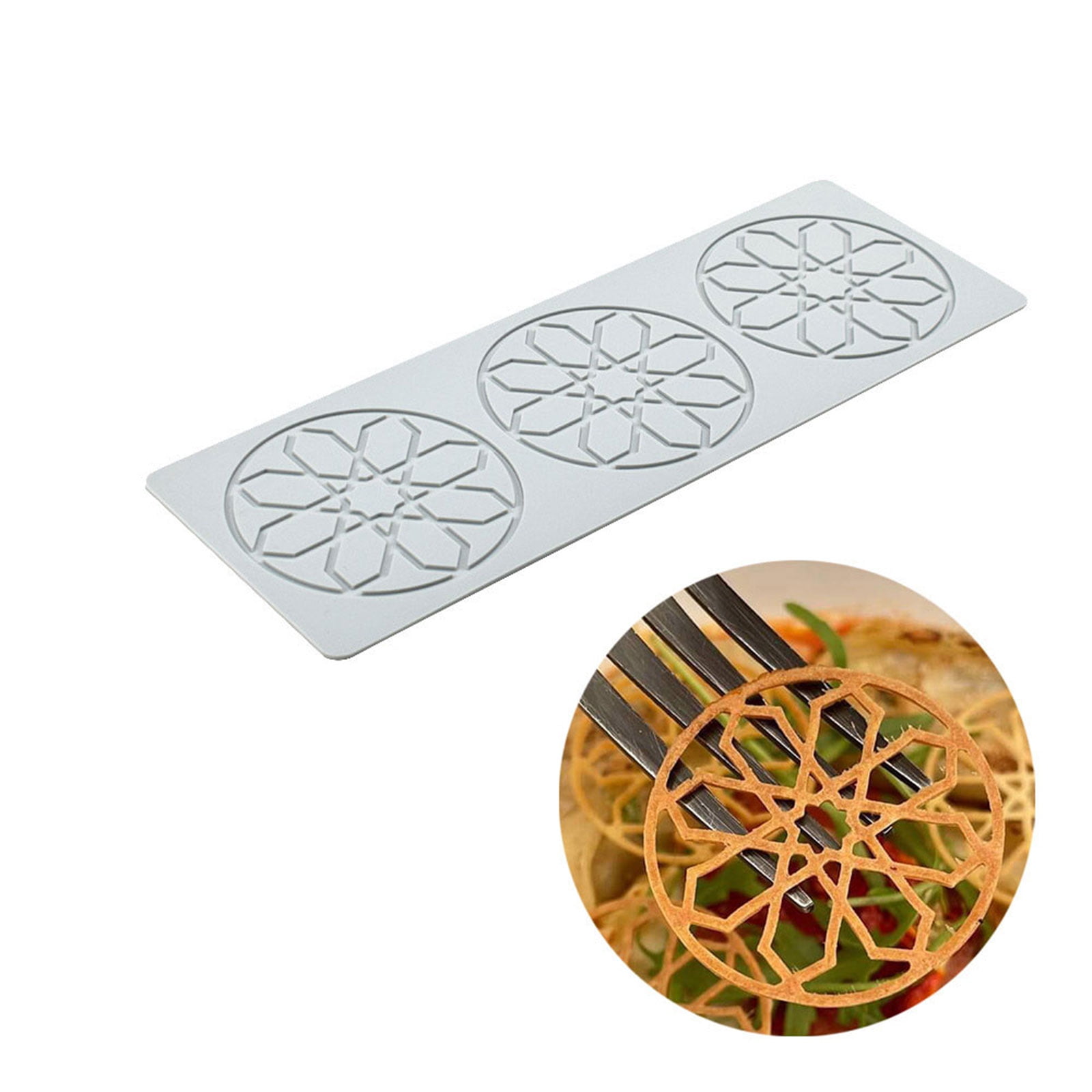 YIGSECU Flower Lace Mat Cake Mold Wedding Cake Silicone Fondant Molds ...