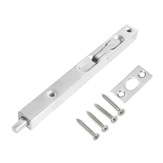 YIGSECU Flush Bolt French Door Lock Stainless Steel Fire Door Latches ...