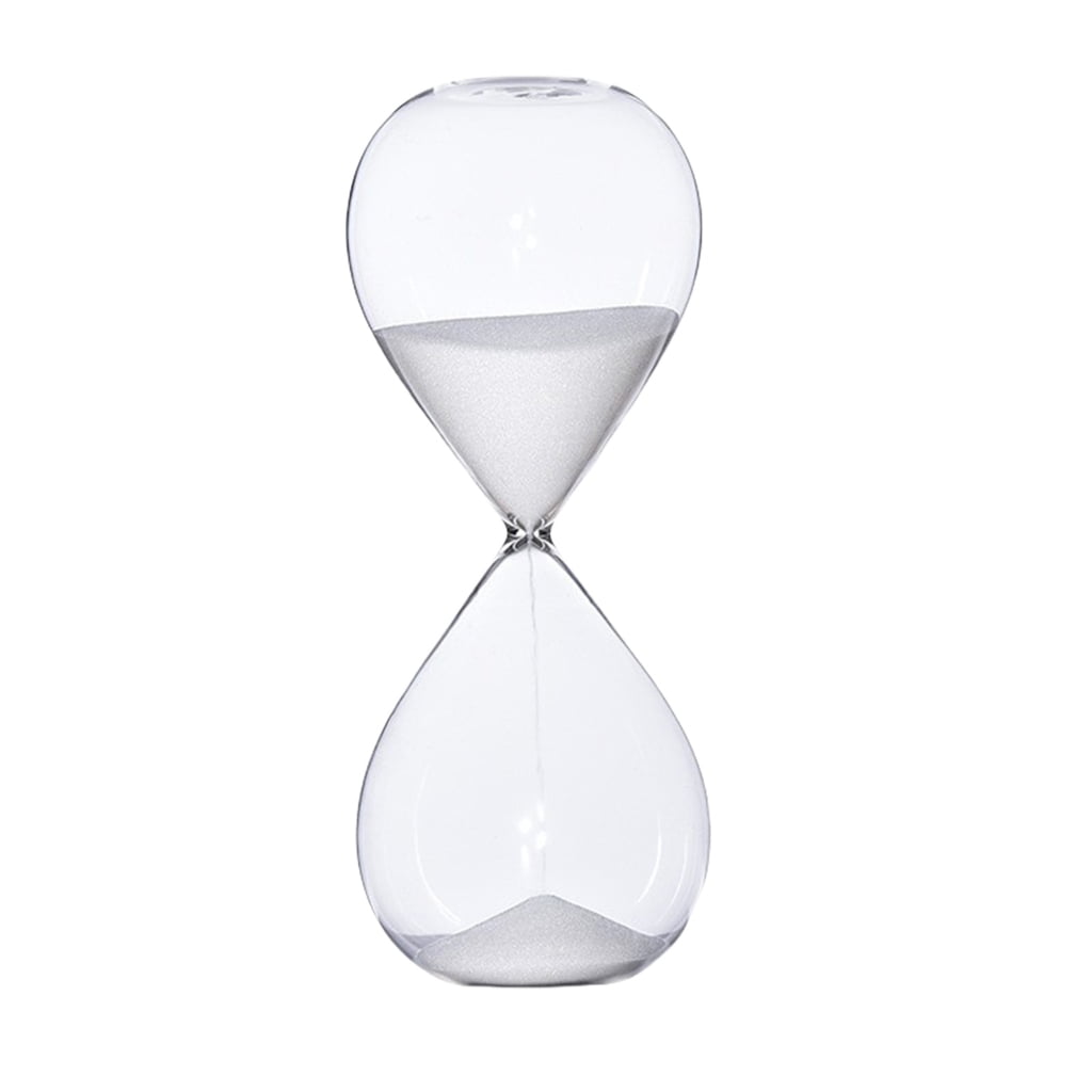 YIGSECU Glass 60 Minutes Sand Timers 1 Hour Hourglass Sandglasses ...