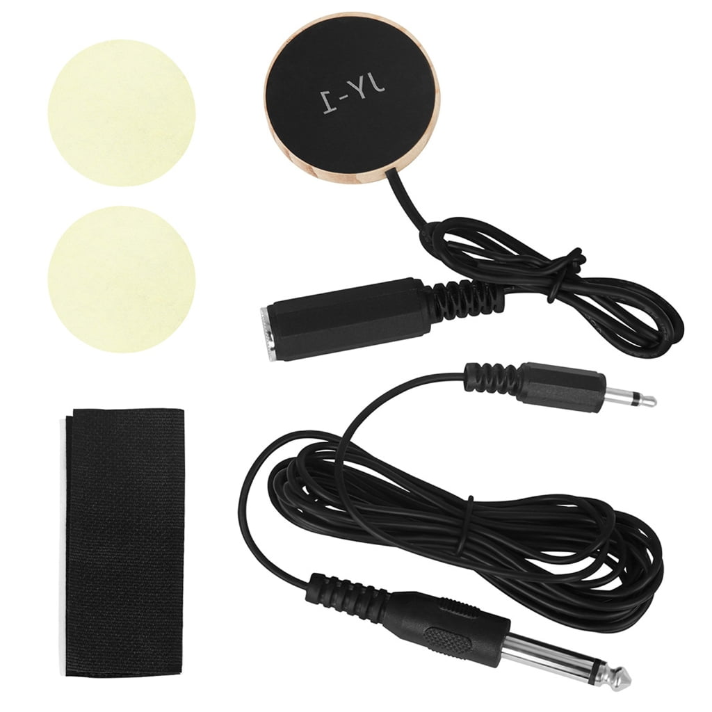 YIGSECU Guitar Pickup Piezo Stable Adhesive Microphone Pickup Set For ...