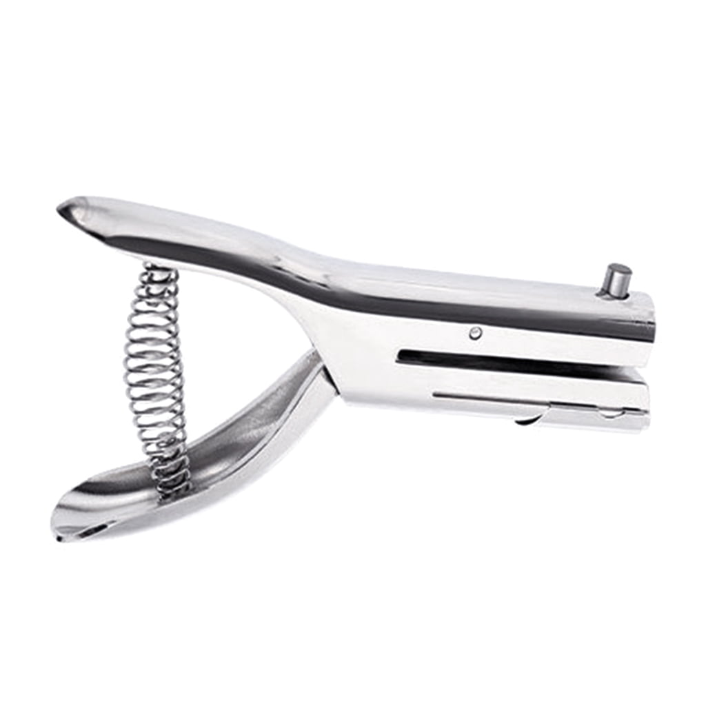 YIGSECU Hand Held Single Hole Punch for Paper Cardboard Business Cards ...