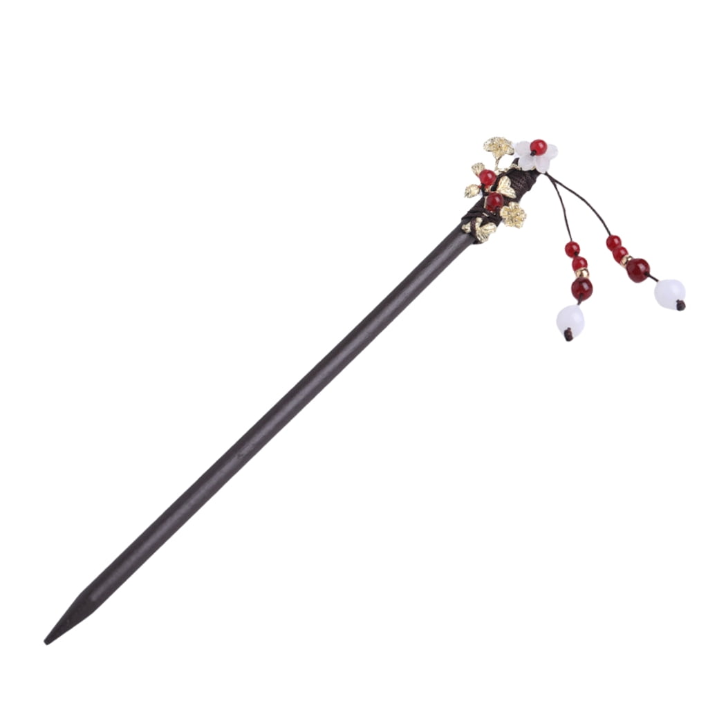 YIGSECU Handcraft Wood Hair Stick Dangling Hair Pin For Classical ...