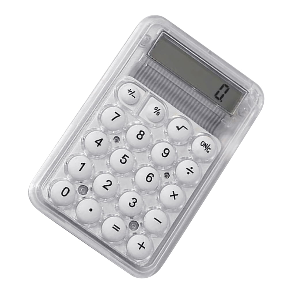 YIGSECU Handheld Mechanical Calculator with 8 Digit Large LCD Display ...