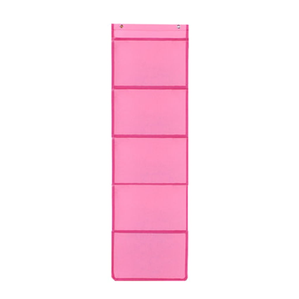 YIGSECU Haning Wall File Pocket Chart Classroom for Kindergarten ...