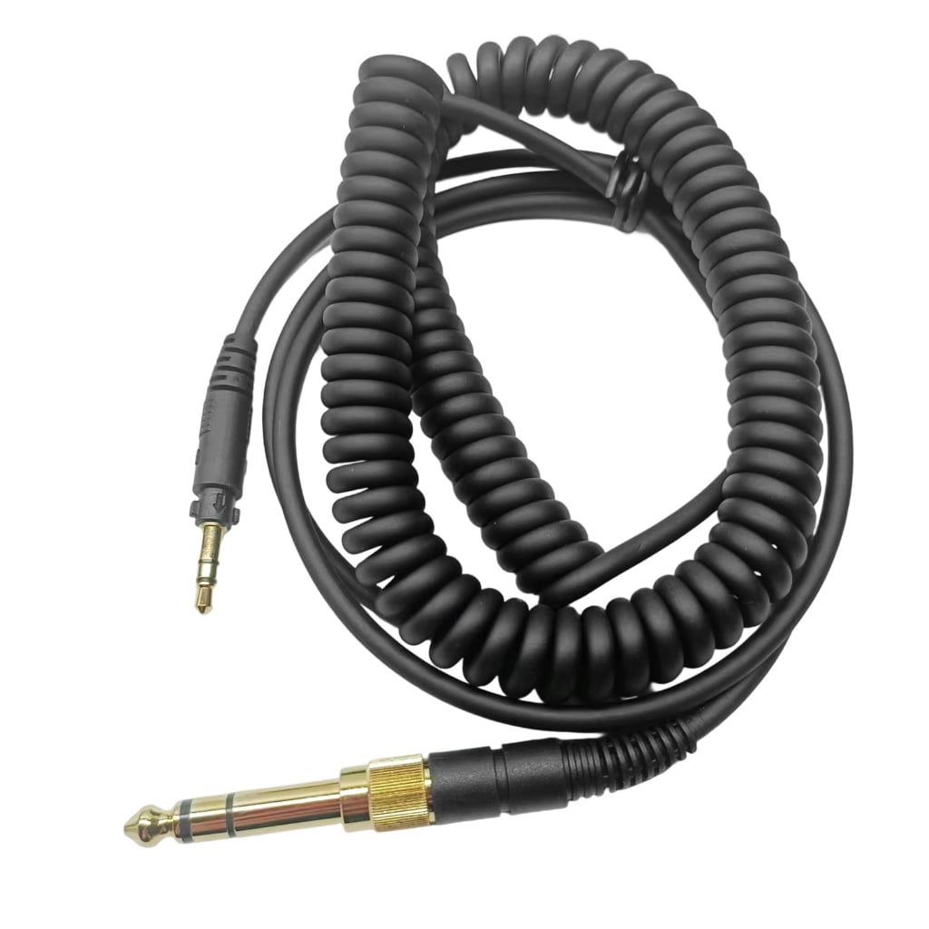 YIGSECU Headphone Sound Cable Replacement Coiled Spring Cable for ...