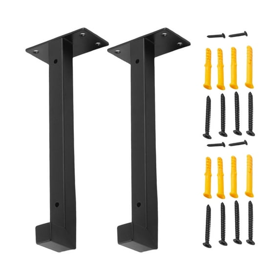 YIGSECU Heavy Duty Floating Shelf Brackets Table Support Rack For ...