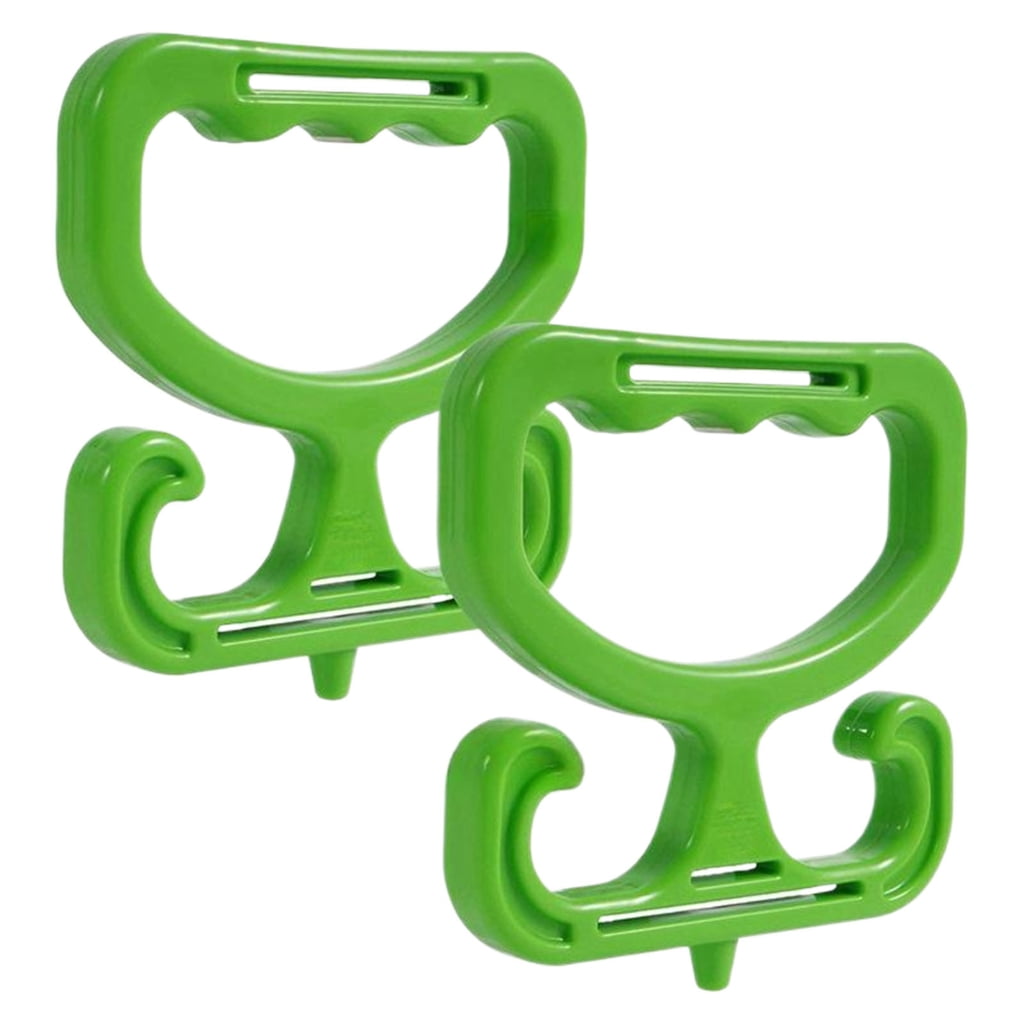 YIGSECU Heavy Duty Grocery Bag Holder Carriers Ergonomic Grip Supports ...