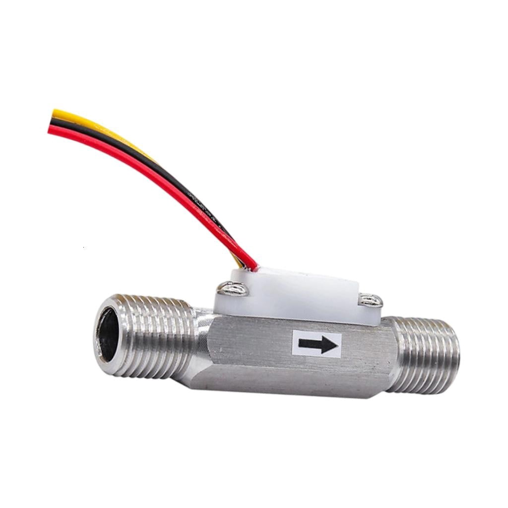 YIGSECU High Accuracy Metal Water Flow Detector with Thermostatic ...