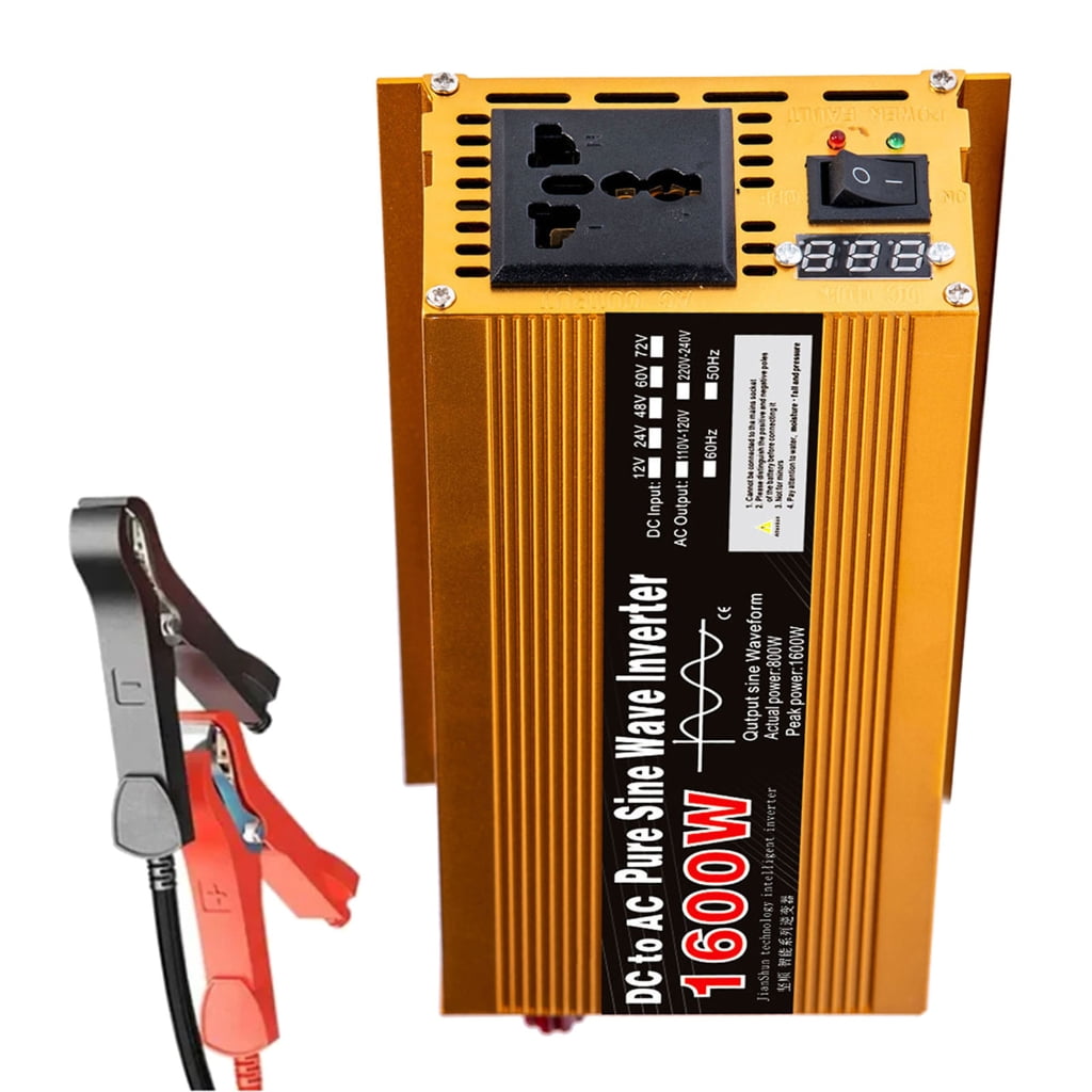 YIGSECU High Efficiency ABS Sine Waves Power Inverters Stable Power ...