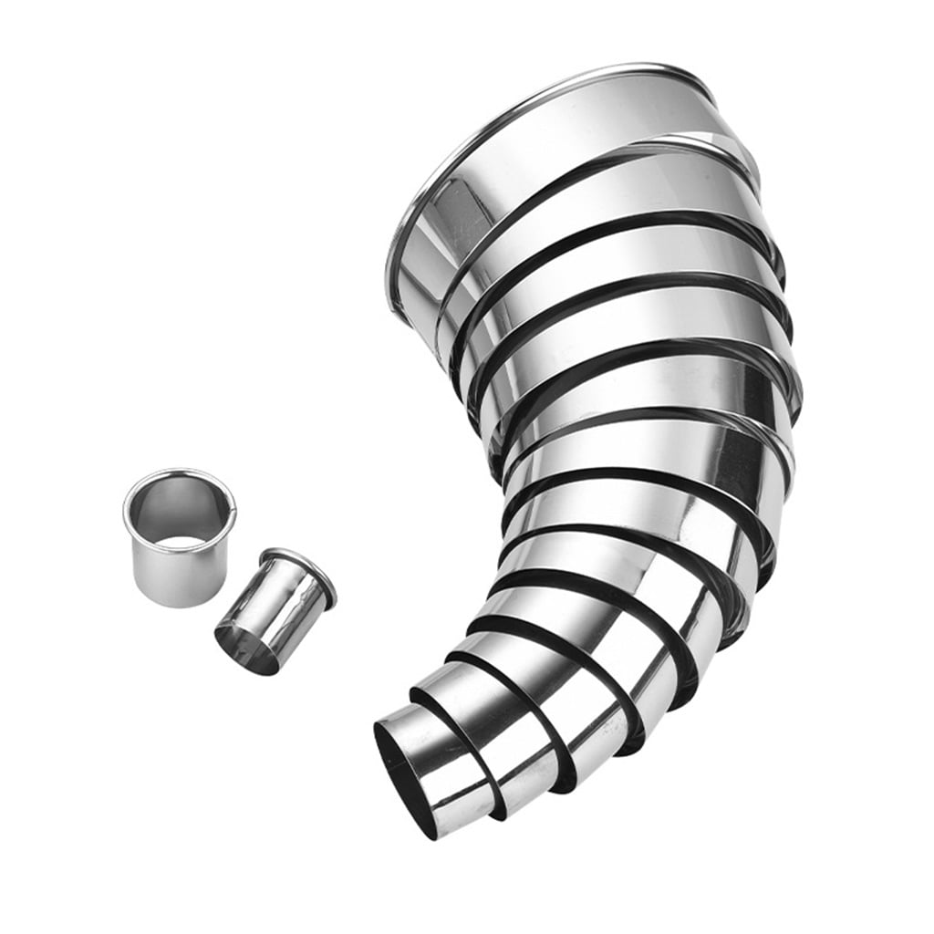 YIGSECU High-Quality Stainless Steel Round Cookie Cutter Biscuits ...