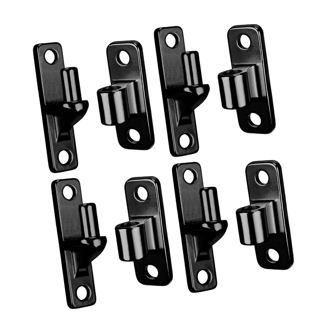 YIGSECU High Strength Steel Gate Hinges Not Welded Door Hinges rusts ...