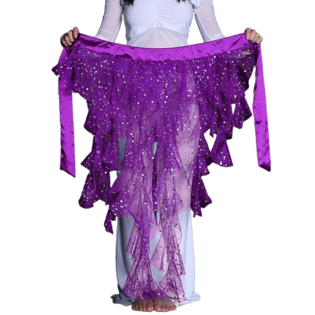 YIGSECU Hip Wrap Hip Scarf for Indian Belly Dancer Stage Performances ...