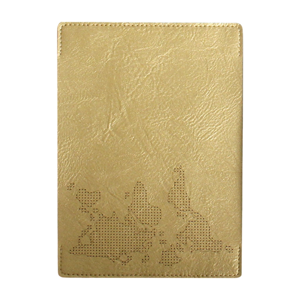 YIGSECU Individualized World Map Crosses Stitches Passport Case ...