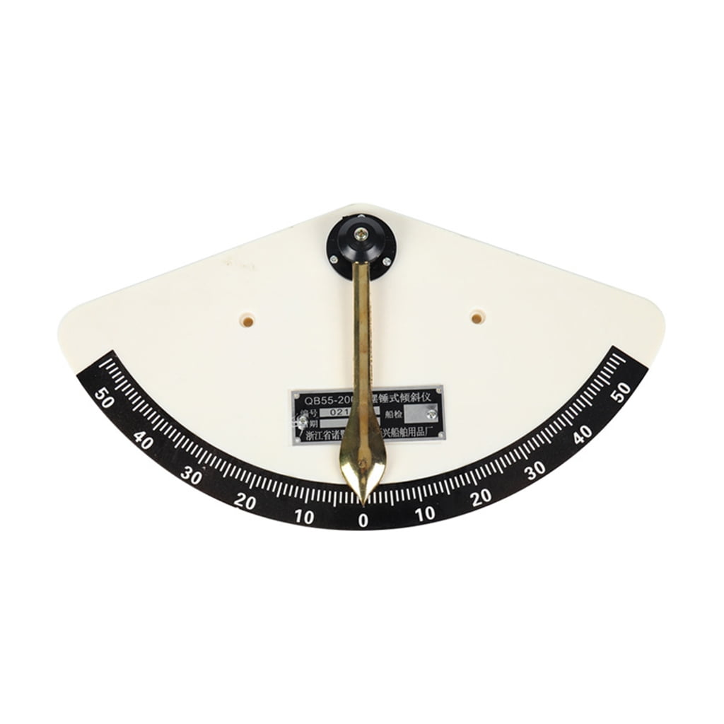 YIGSECU Industrial Grade Ship Inclinometer with 55-Degree Pendulum ...