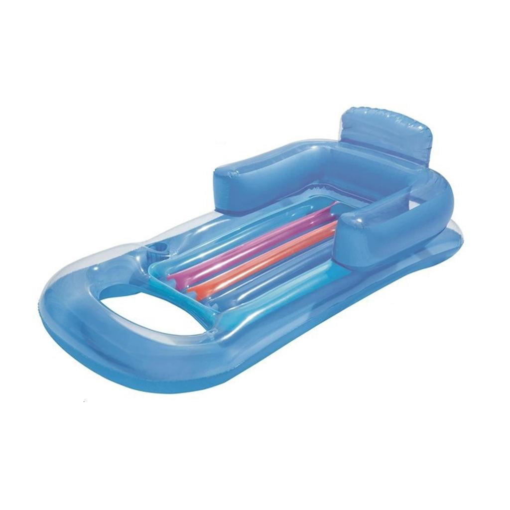 YIGSECU Inflatable Pool Floats Mat Float Raft Water Lounger Water ...