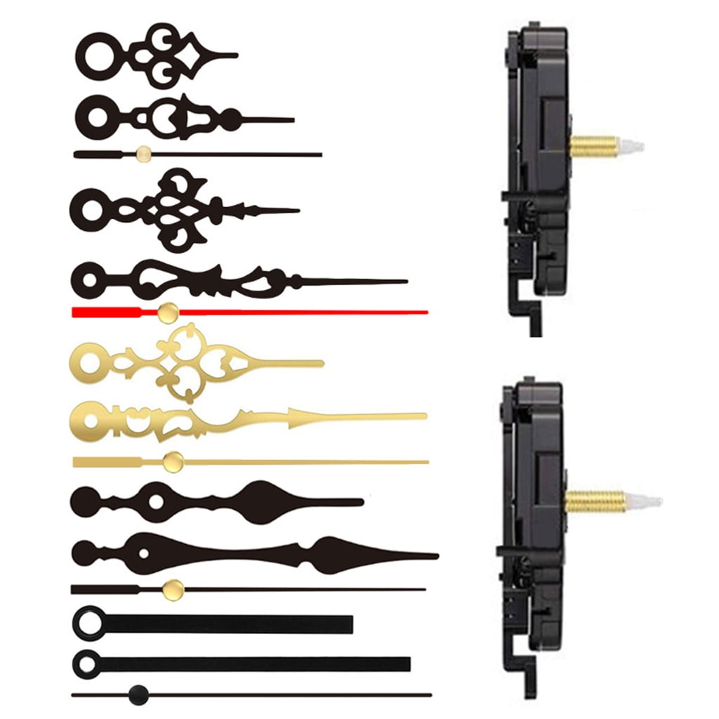 YIGSECU Jump Second Pendulums Clock Movement Mechanism with Hands Set ...