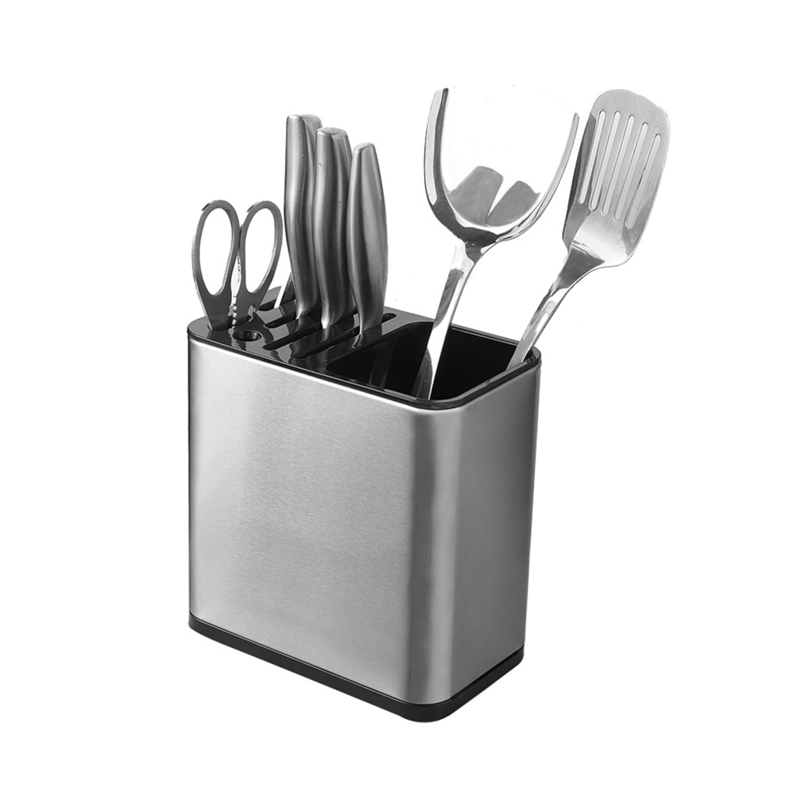 YIGSECU Kitchen Cutlery Organizer Knife Stand Utensil Holder for ...