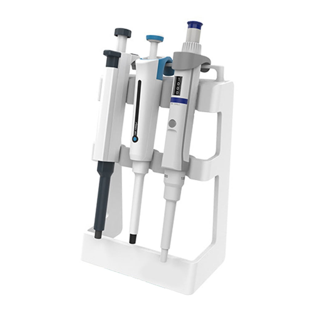 YIGSECU Lab Micropipette Rack Space Saving Pipette Rack Rotatable Lab ...