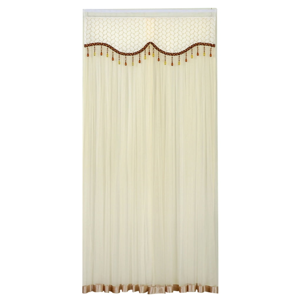 YIGSECU Lace Door Curtain Spring Season Decorative Indoor Outdoor ...