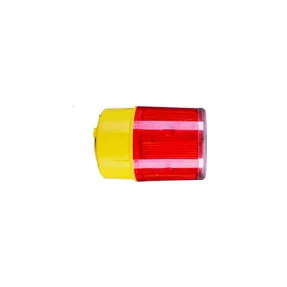 YIGSECU Lamp Solar Powered LED Warning Light Road Traffic Barrier ...