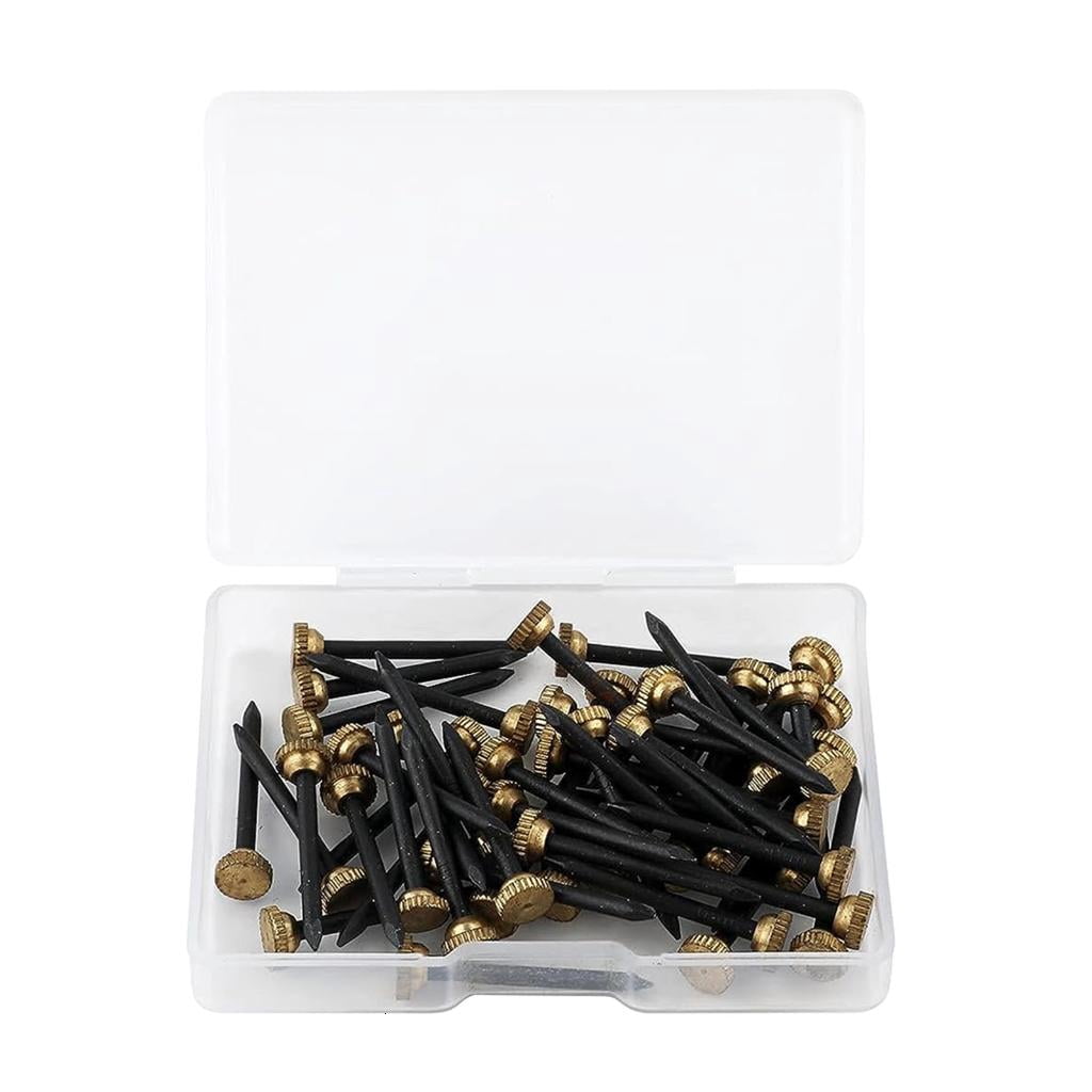 YIGSECU Large Head Nails for Frames Pack of 50 Strong & Decorative ...