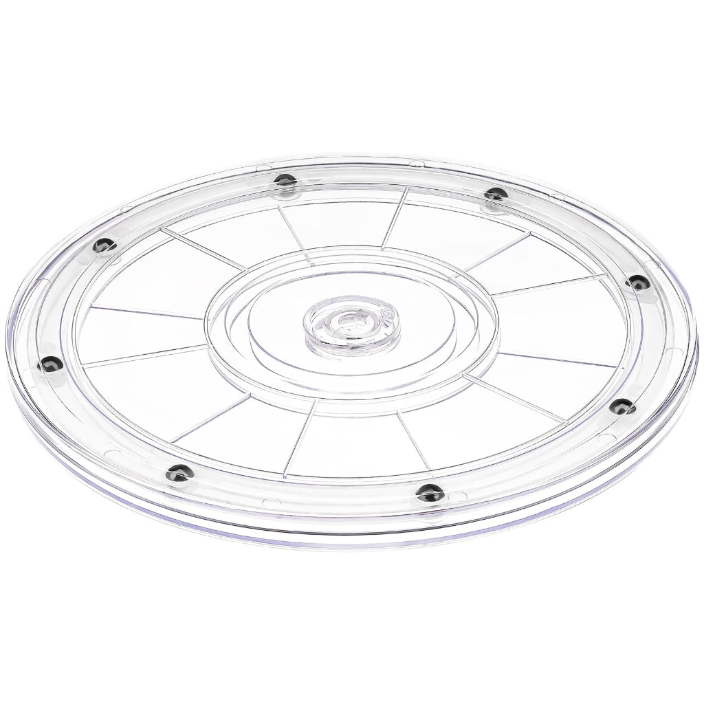 YIGSECU Lazy Susans Tray for Efficient Kitchen Use 360 Rotating Platter ...