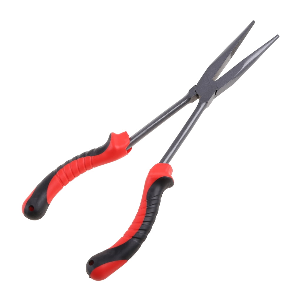 YIGSECU Long Reach Fishing Pliers Aluminum Alloy Hook Remover Pliers ...