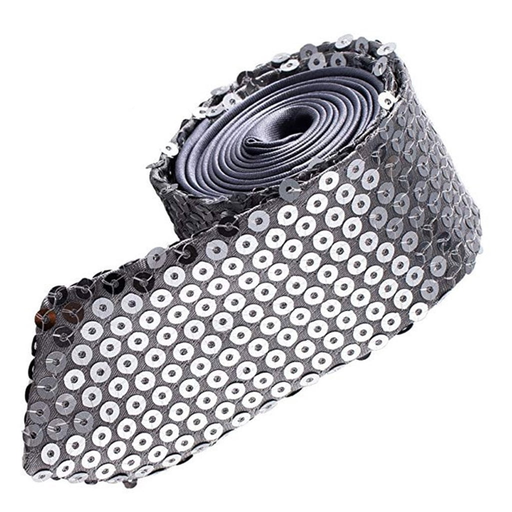 YIGSECU Luxurious Sequined Tie Nightclub Cosplay Costume NeckTie Formal ...