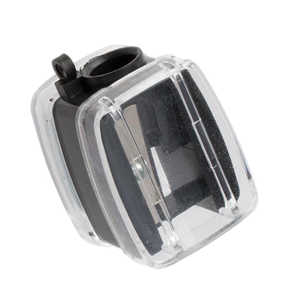 YIGSECU Makeup Cosmetic Pencil Sharpener With Clear Lid and Brush Lip ...