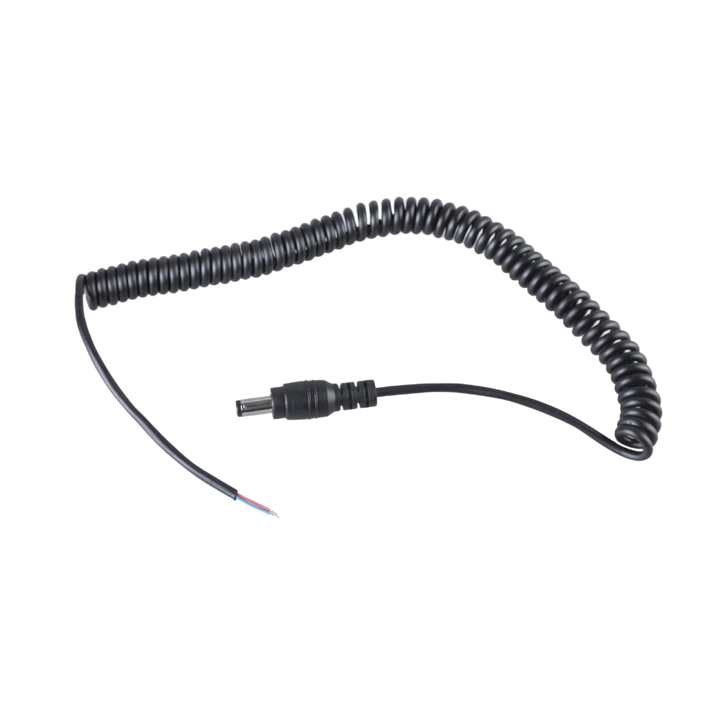 YIGSECU Male DC5525 to Open End Extension Cord 2 Pin Pigtail Power ...