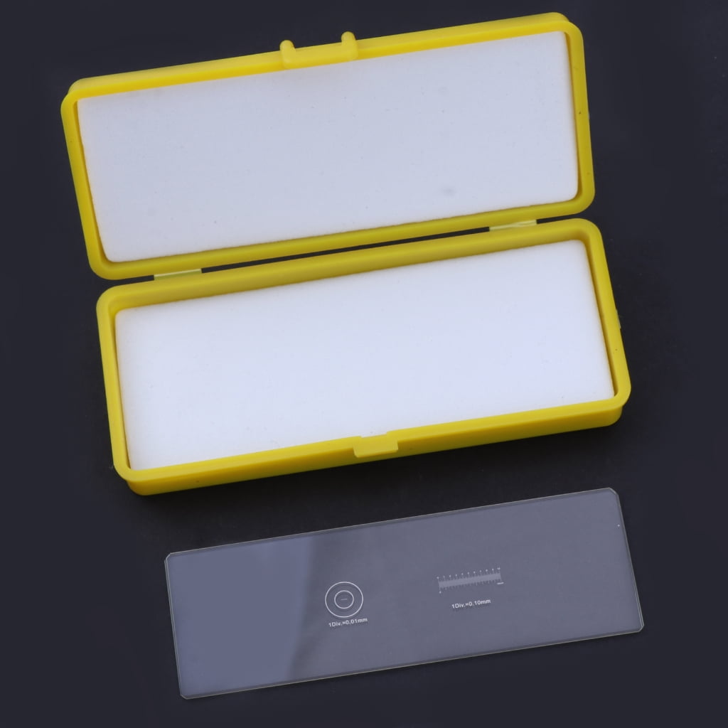 YIGSECU Microscopes Calibration Slide Microscopes Stage Lens ...