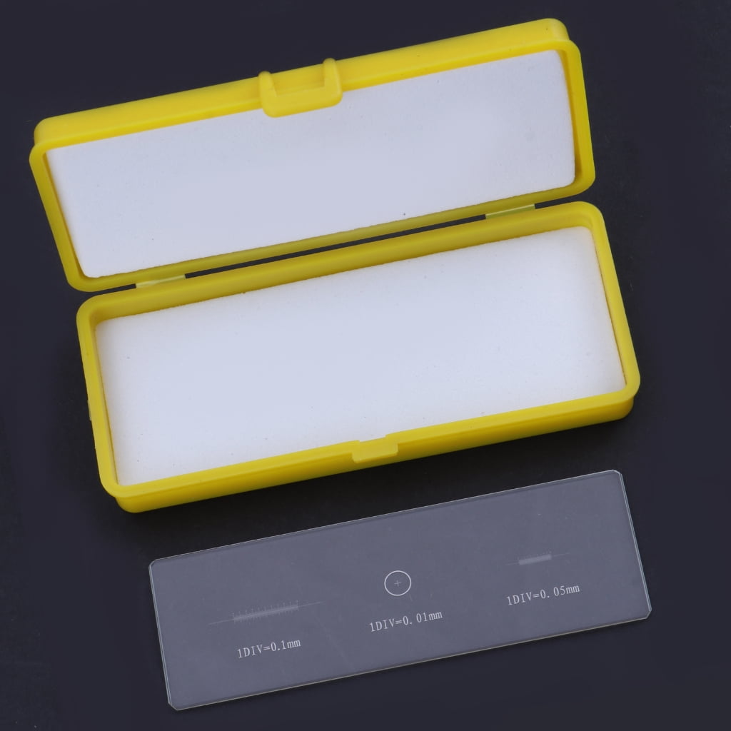 YIGSECU Microscopes Calibration Slide Microscopes Stage Lens ...