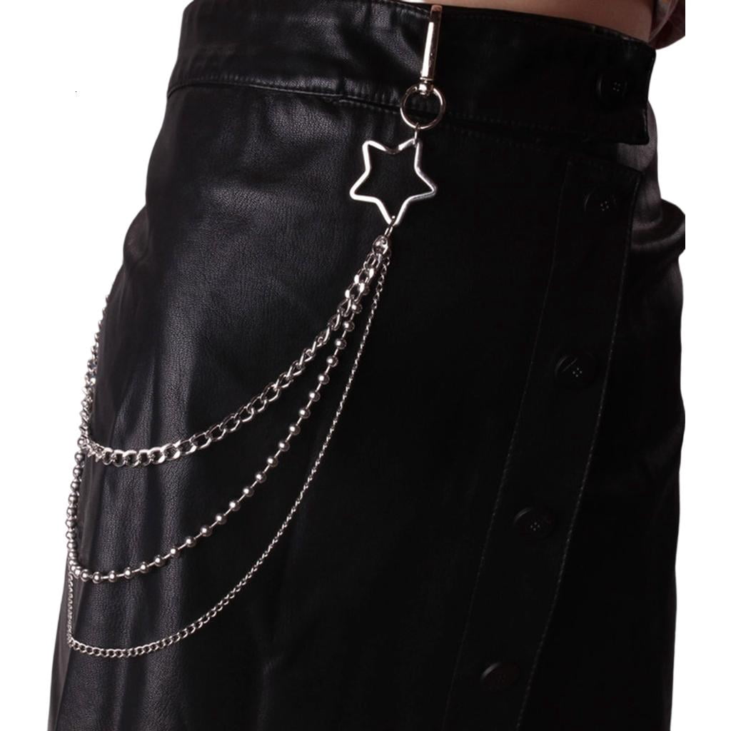 YIGSECU Modern Multi Strand Adjustable Chain Lightweight Pants Chain ...
