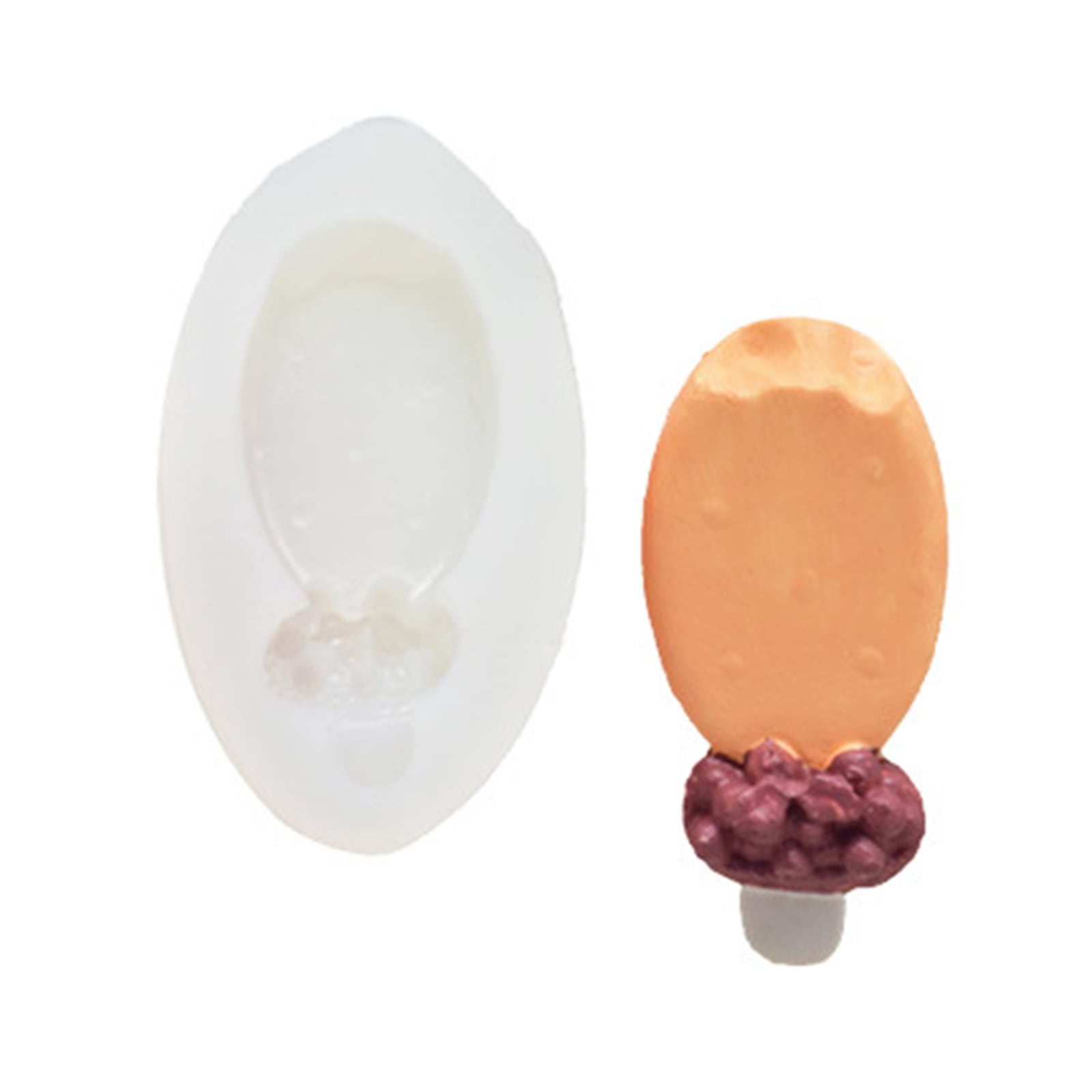 YIGSECU Mousse Mould Ice Cream Shaped Silicone Material Pudding Molds ...