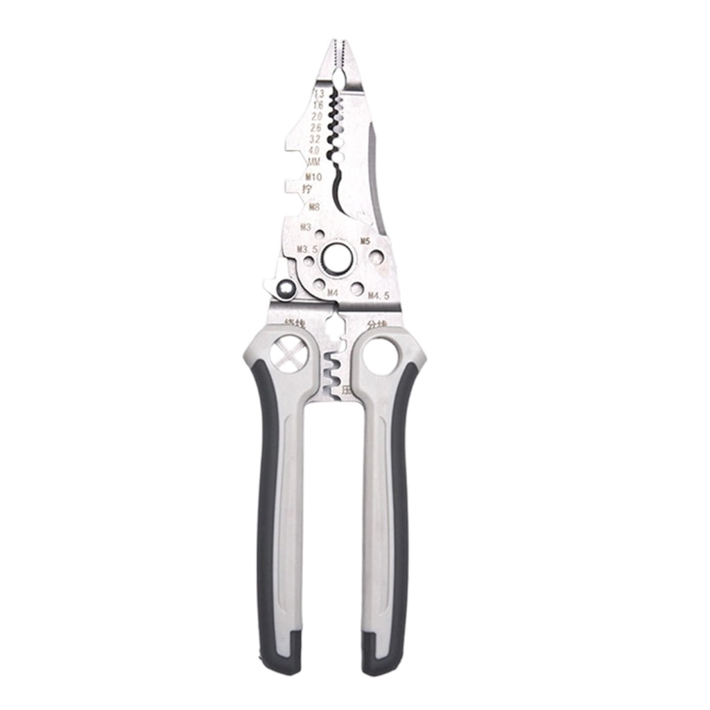 YIGSECU MultiFunction Wire Stripper Insulation Removal Pliers for ...