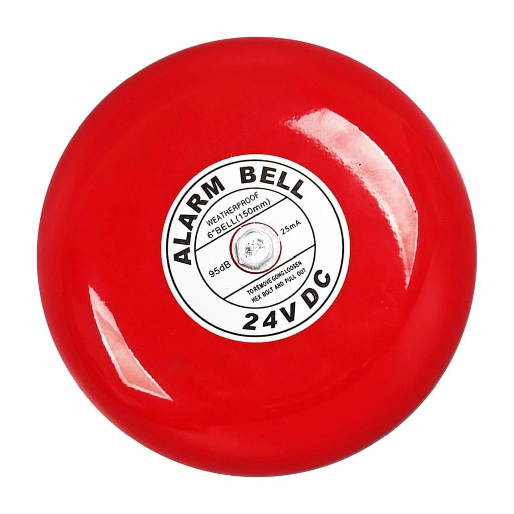 YIGSECU Multiple Voltage Compatible Electric Alarm Bells 95dB Loud ...