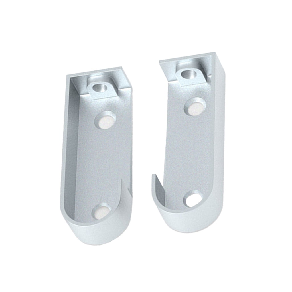 YIGSECU Multipurpose Closet Rod End Brackets for Simple Setups in ...