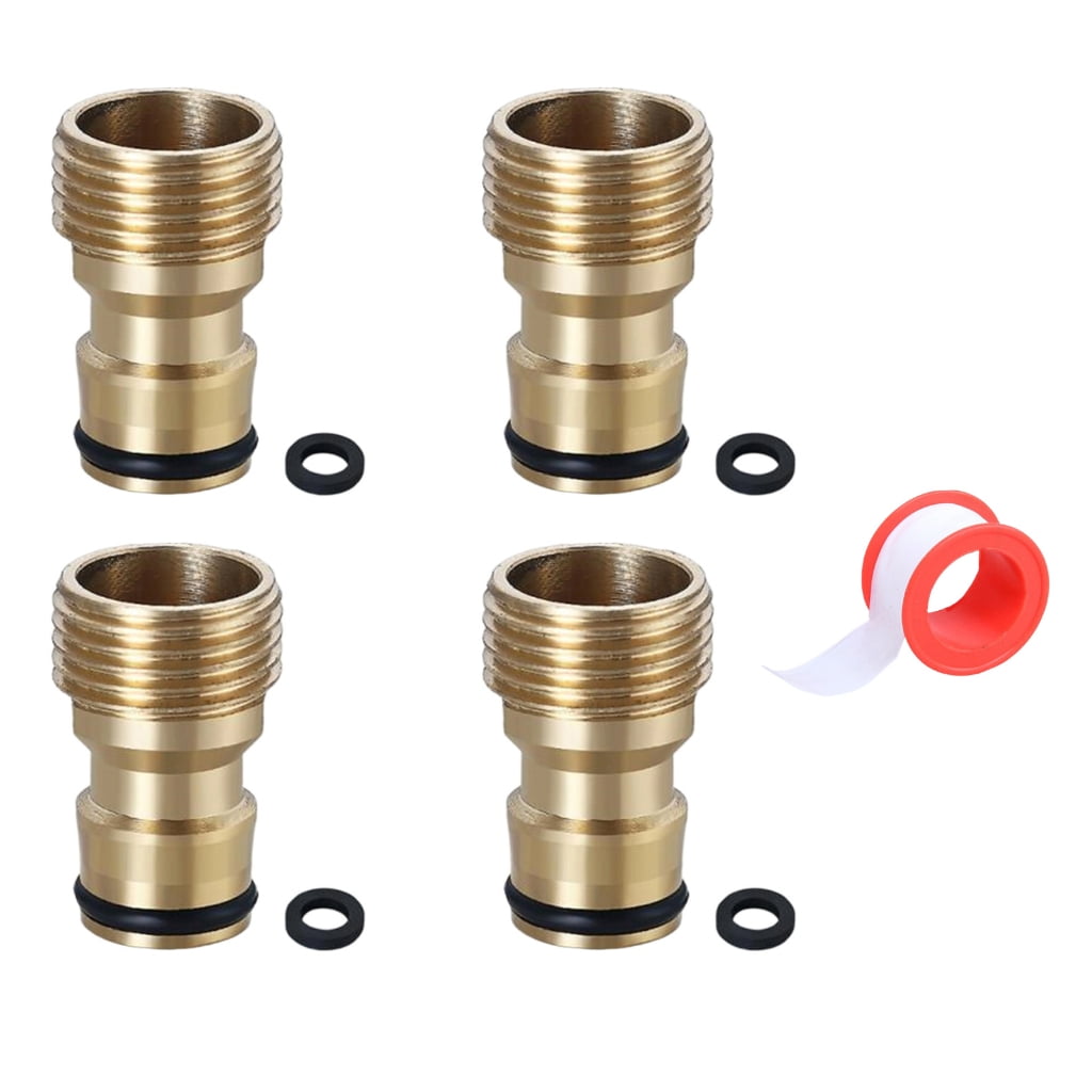 YIGSECU Multipurpose Stainless Steel 3/4Inch Male Thread Tap Adapters ...
