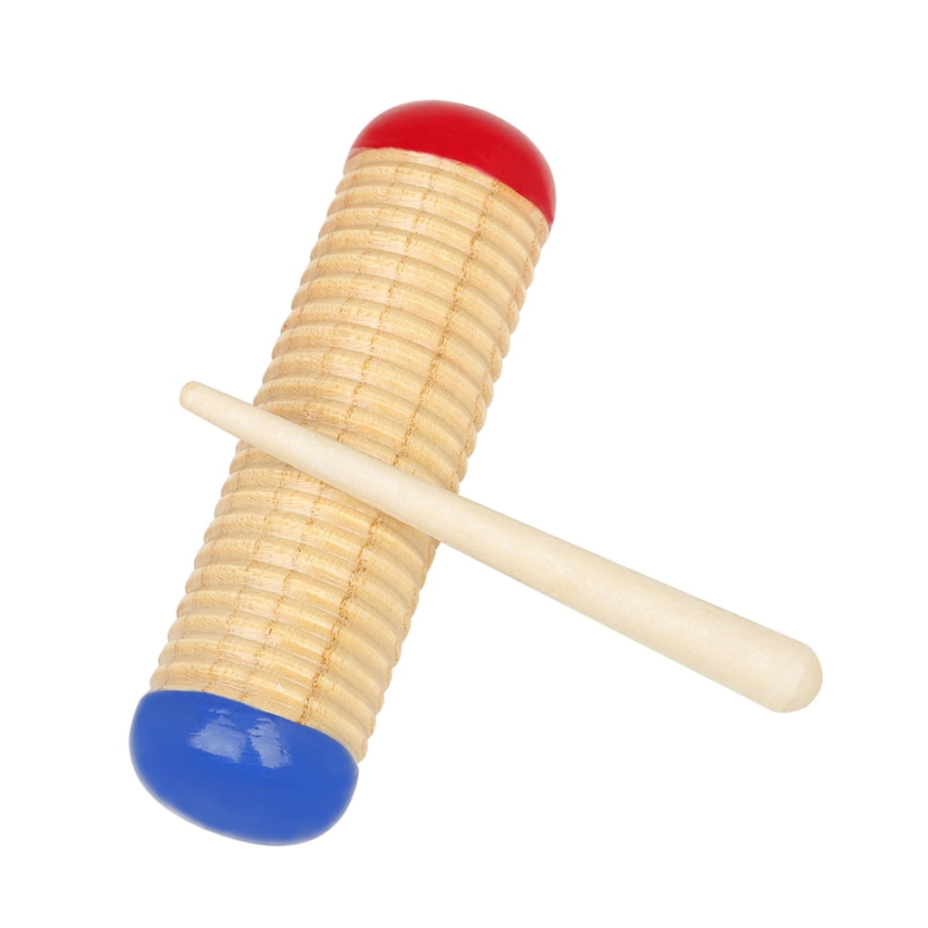 YIGSECU Musical Instrument Childrens Wooden Percussion Tube Baby Rhythm ...