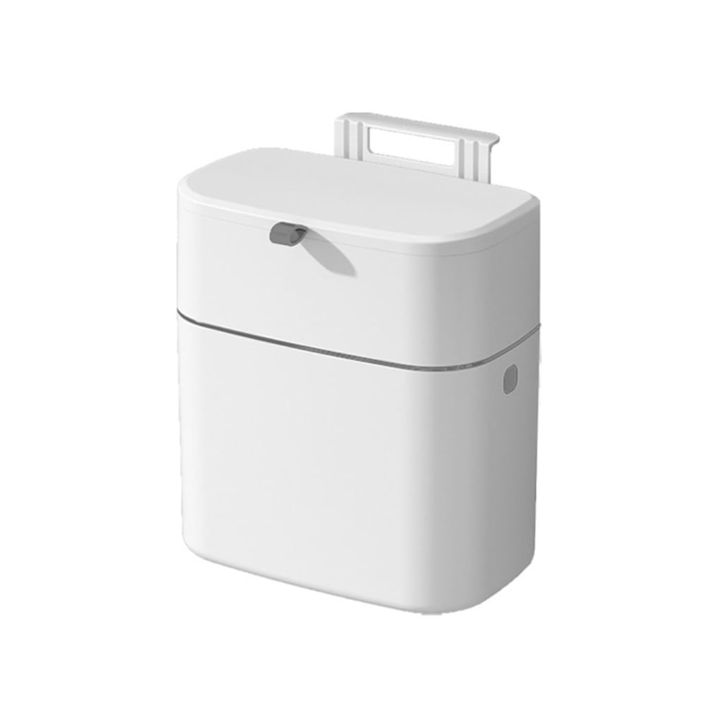 YIGSECU Not Drill Wall Mounted Composts Bin 8/10L Capacity Hanging ...
