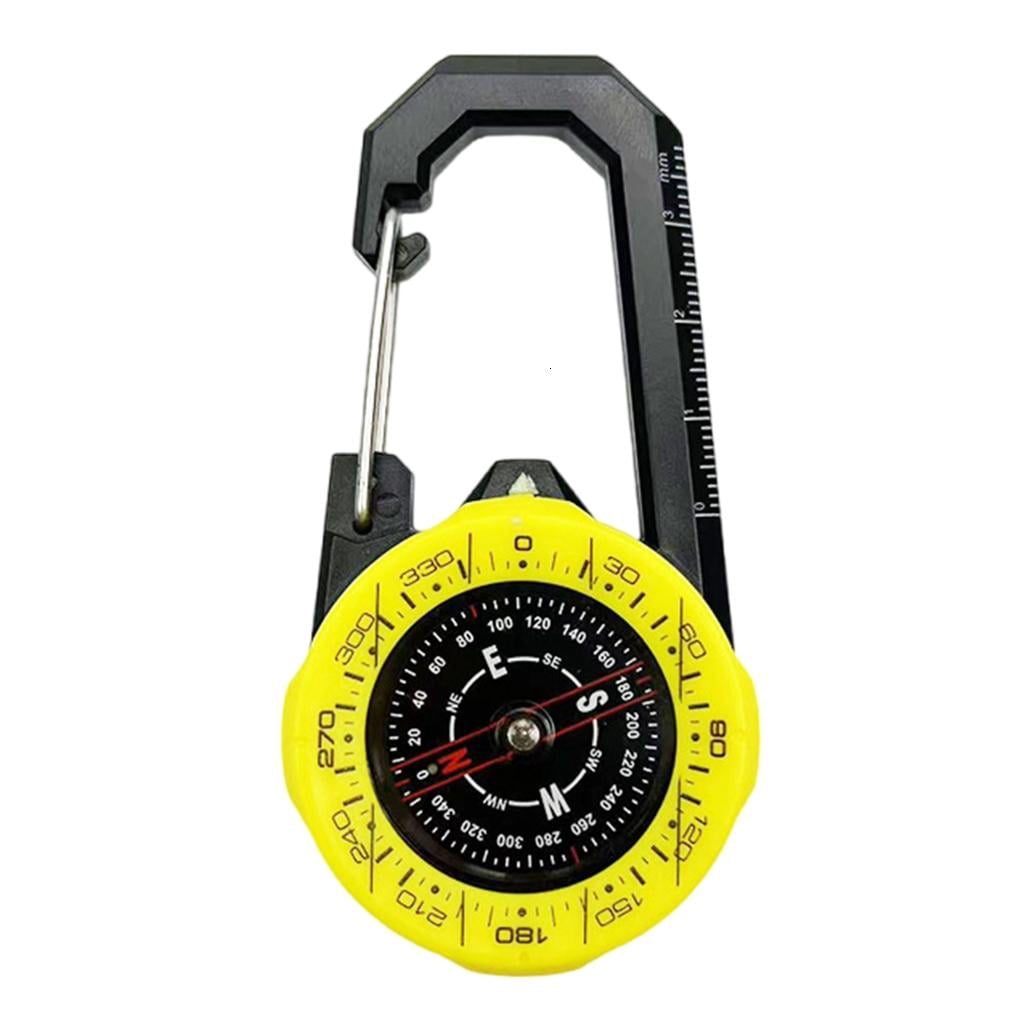 YIGSECU High Precisions Waterproofs Luminously Compasses Outdoor Buckle ...