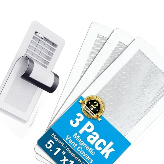 YIGSECU Pack of 3 Magnetic Floor Outlet Canopies White Permanent Steel ...